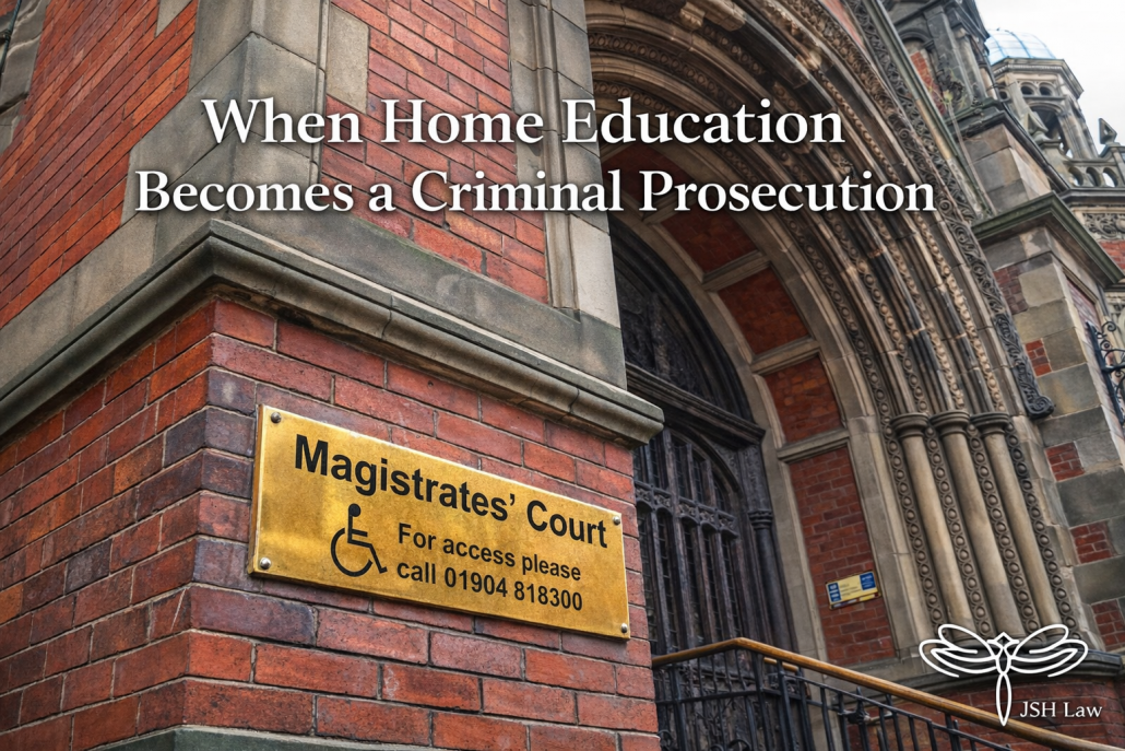 When Home Education Becomes a Criminal Prosecution